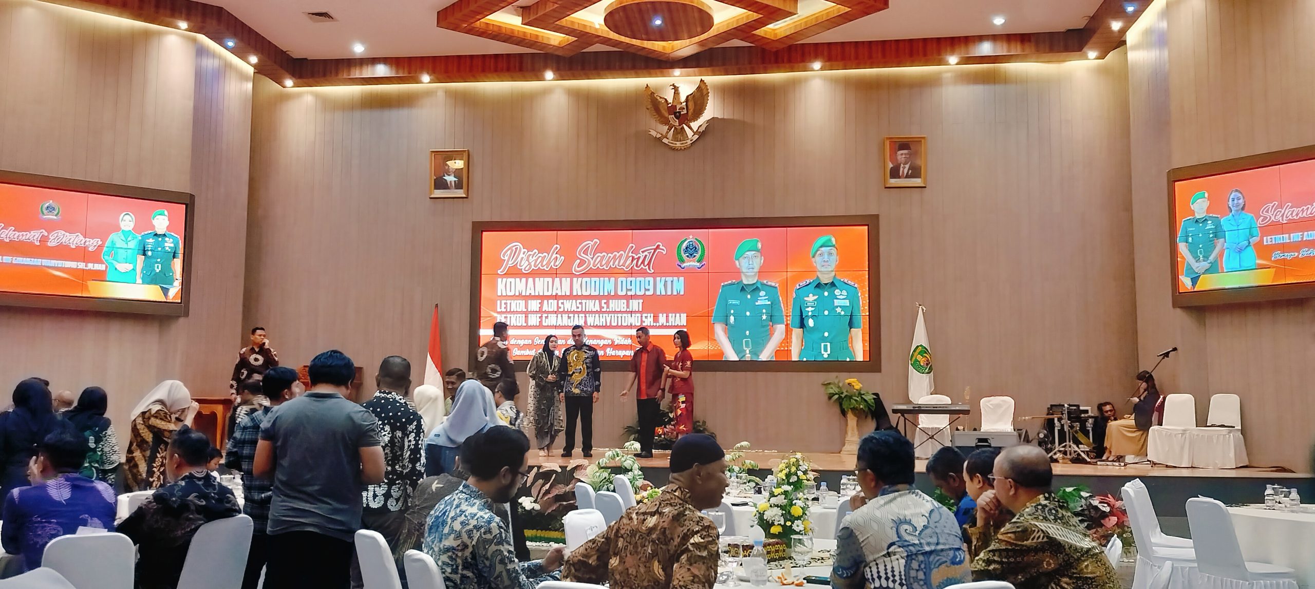 Pisah Sambut Pimpinan Kodim, Letkol Inf Ginanjar Wahyutomo Resmi Menjabat Dandim 0909/KTM ...